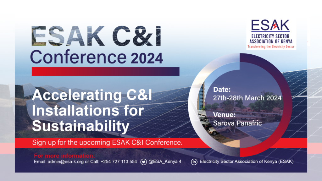 ESAK C&I Conference 2024 – Accelerating C&I Installations for ...