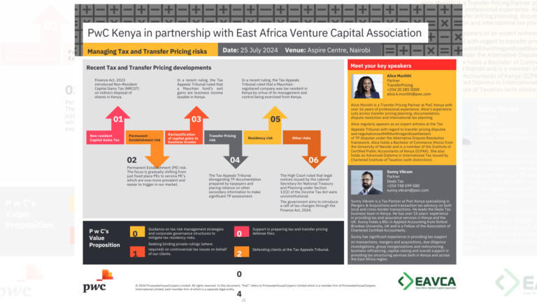 Home Page - EAVCAEAVCA | East Africa Venture Capital Association